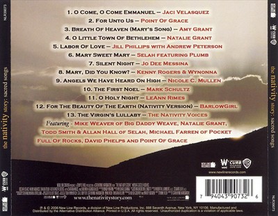 ORIGINAL SOUNDTRACK NATIVITY STORY: SACRED SONGS NEW CD 794043907326 | eBay