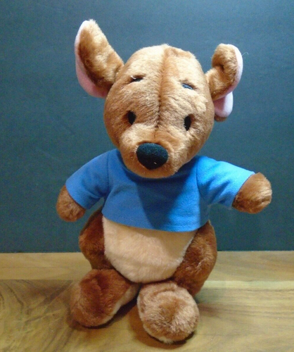 Disney Store Exclusive Roo Plush Kangaroo Winnie the Pooh 10" Blue ...