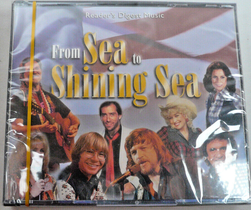 From Sea To Shining Sea CD 4-Disc Country Set Reader's Digest Sony New ...