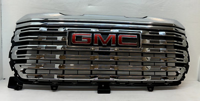2024 GMC SIERRA 1500 DENALI CHROME GRILLE ASSY W/ CAMERA OEM PART ...