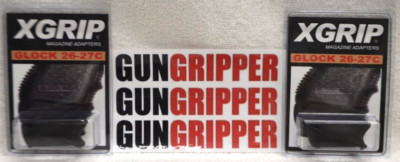 TWO X-Grip Glock 26 27C Use G19/23 Mag in Glock G26 G27 FAST FREE SAME ...