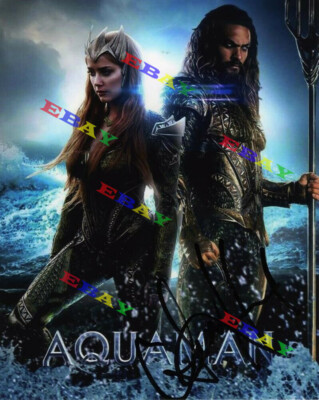 Amber Heard Aquaman Autographed Signed 8x10 Photo Reprint | eBay