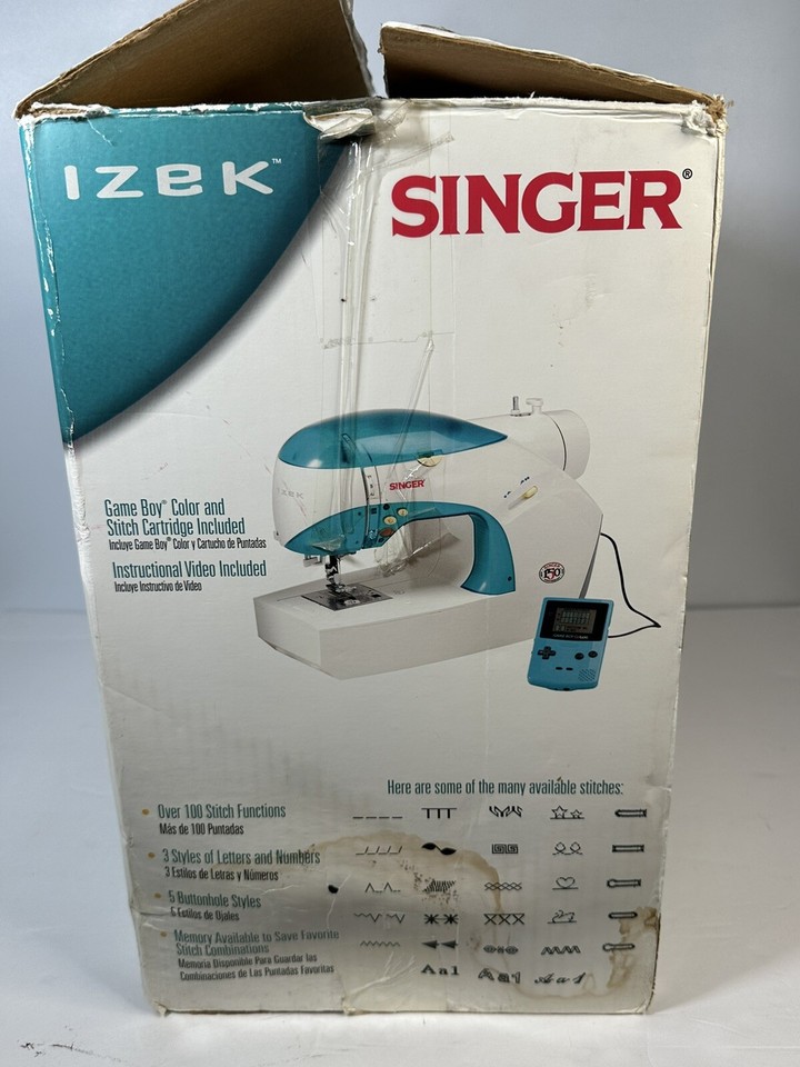 Singer Izek 1500 Sewing Machine | Computerized | Embroidery | Nintendo ...