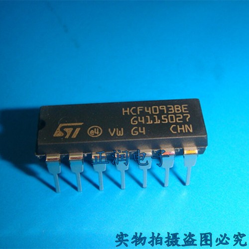 10pcs HCF4093BE DIP-14 QUAD 2-INPUT NAND SCHMIDT TRIGGERS | eBay