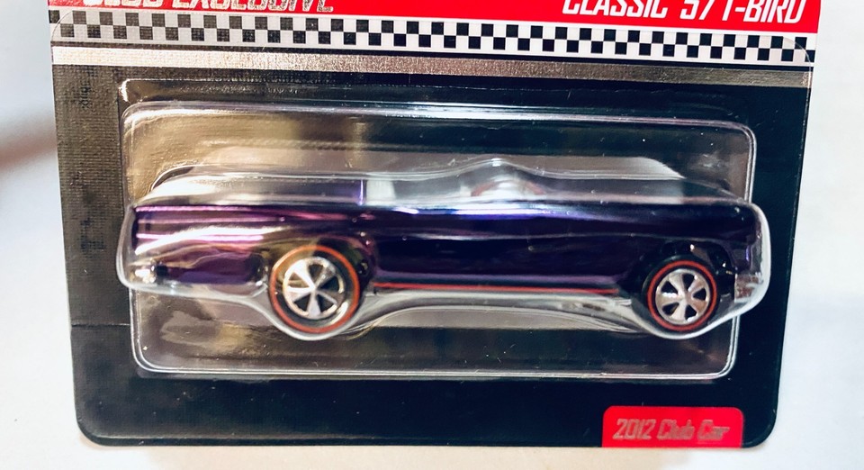 Hot Wheels - 2012 Red Line Club Exclusive - Classic '57 T-Bird & Mattel ...