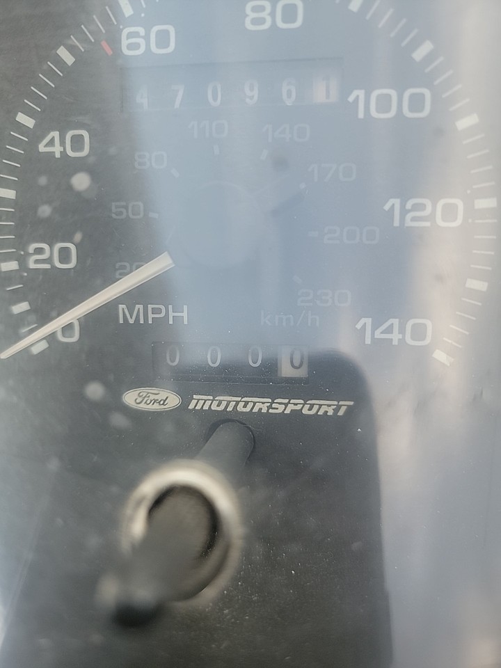 87-89 Ford Mustang 140 MPH Ford Motorsport Speedometer Gauge Cluster ...