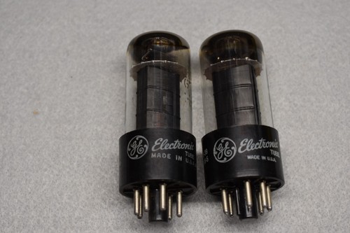 Match Tested Pair of 6V6GT GE Audio Receiver Power Vacuum Tubes | eBay