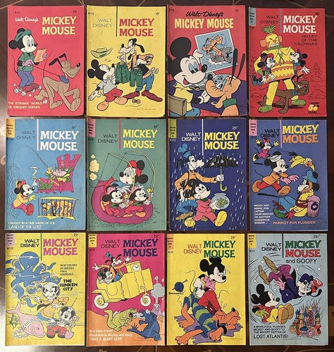 Walt Disney Mickey Mouse Comics 1971-1976 | eBay
