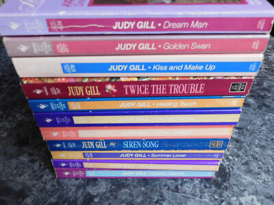 Loveswept Judy Gill lot of 10 Contemporary Romance Paperbacks | eBay