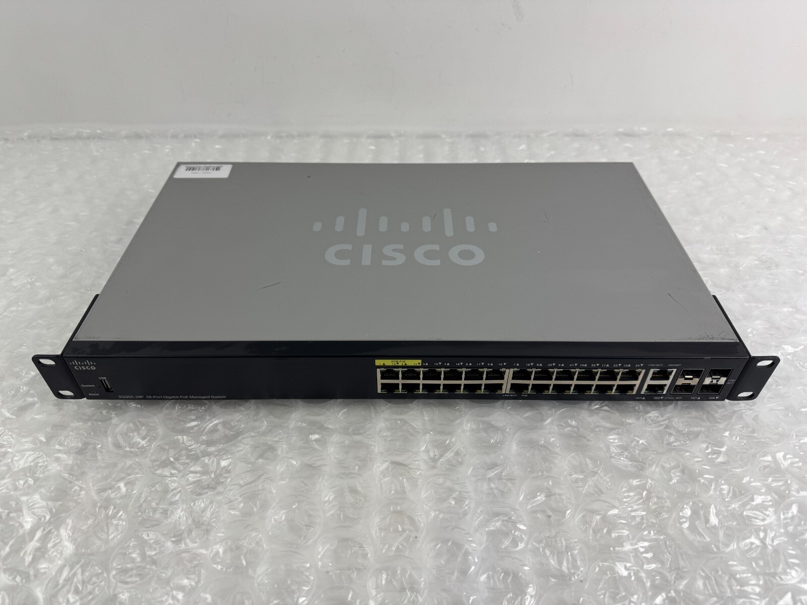 Cisco SG350-28P-K9 V04 28-Port Gigabit PoE Managed Switch | eBay
