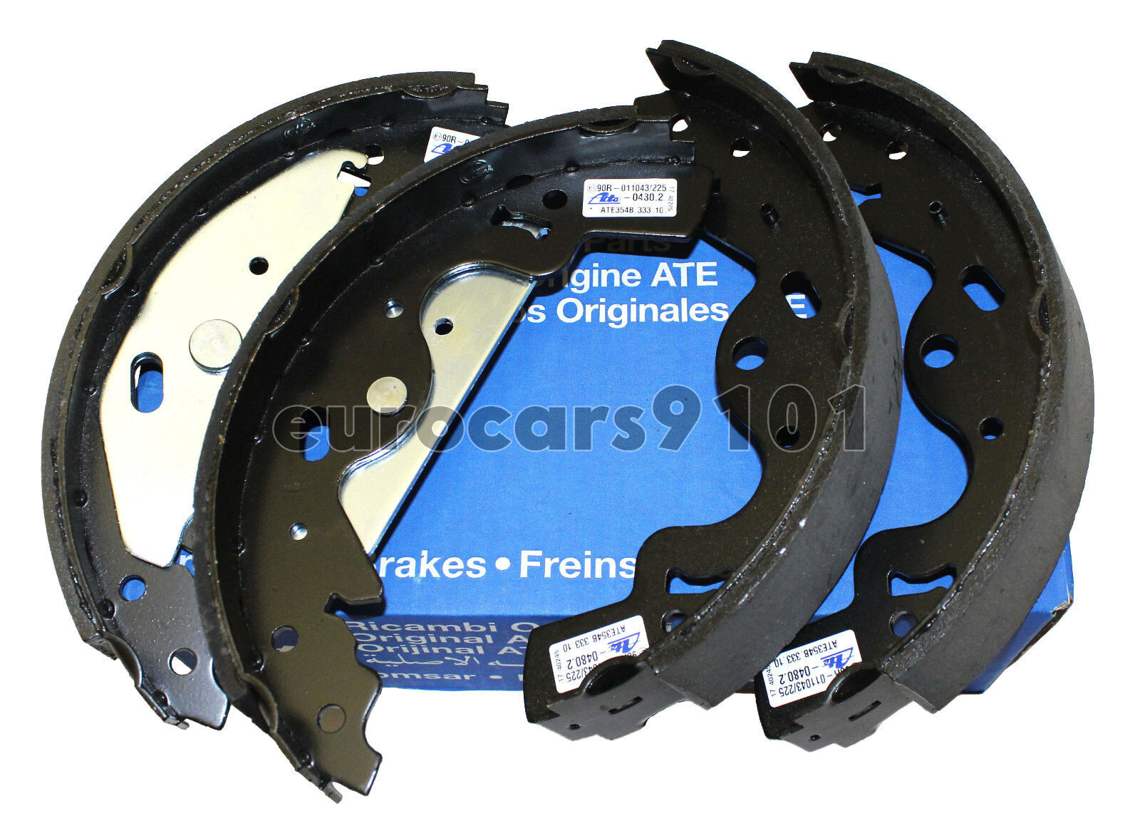 New! Land Rover Freelander ATE Rear Parking Brake Shoe Set 650480 ...