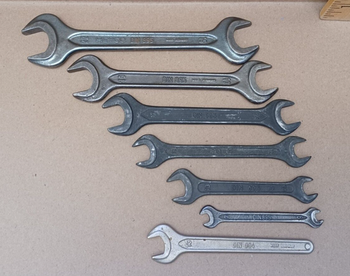DIN Wrenches (total of 7) Mix Lot | eBay