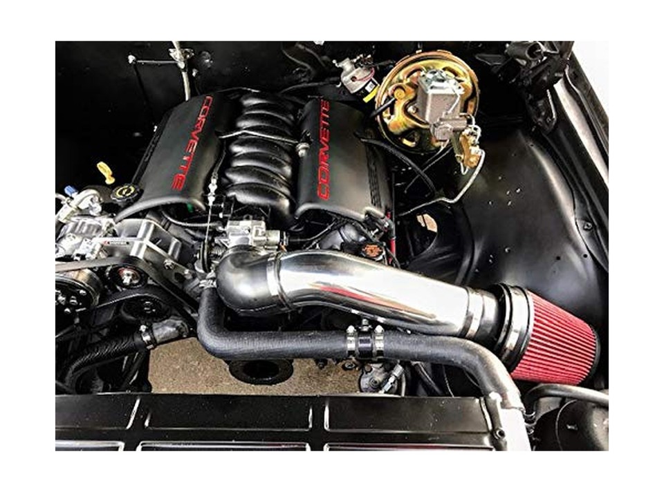 LS Swap Cold Air Intake - Silver LS1 LS2 LSX Restomod A-Body G-Body ...