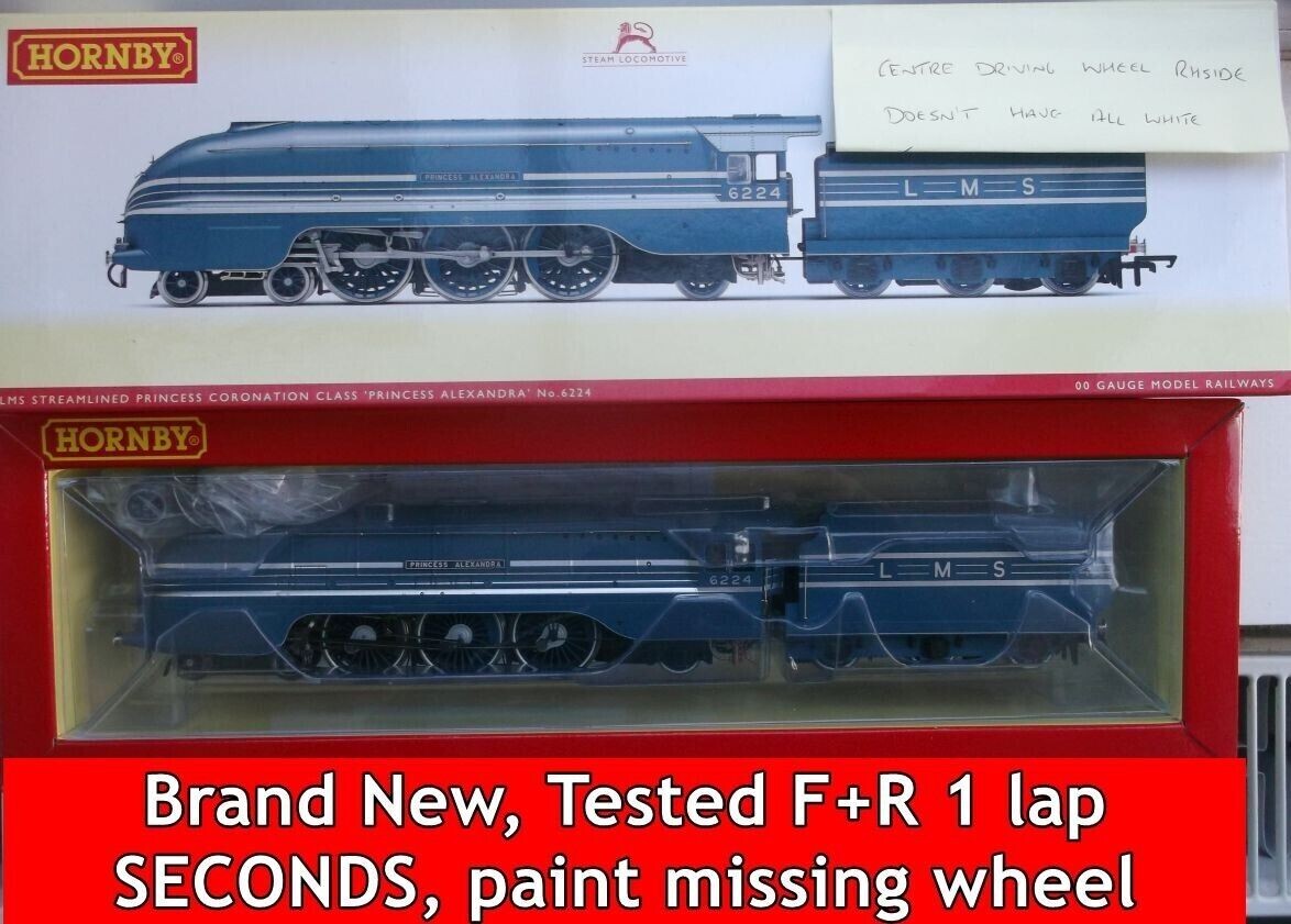 Hornby R3715 LMS, Princess Coronation Class, 4-6-2, 6224 ‘Princess ...
