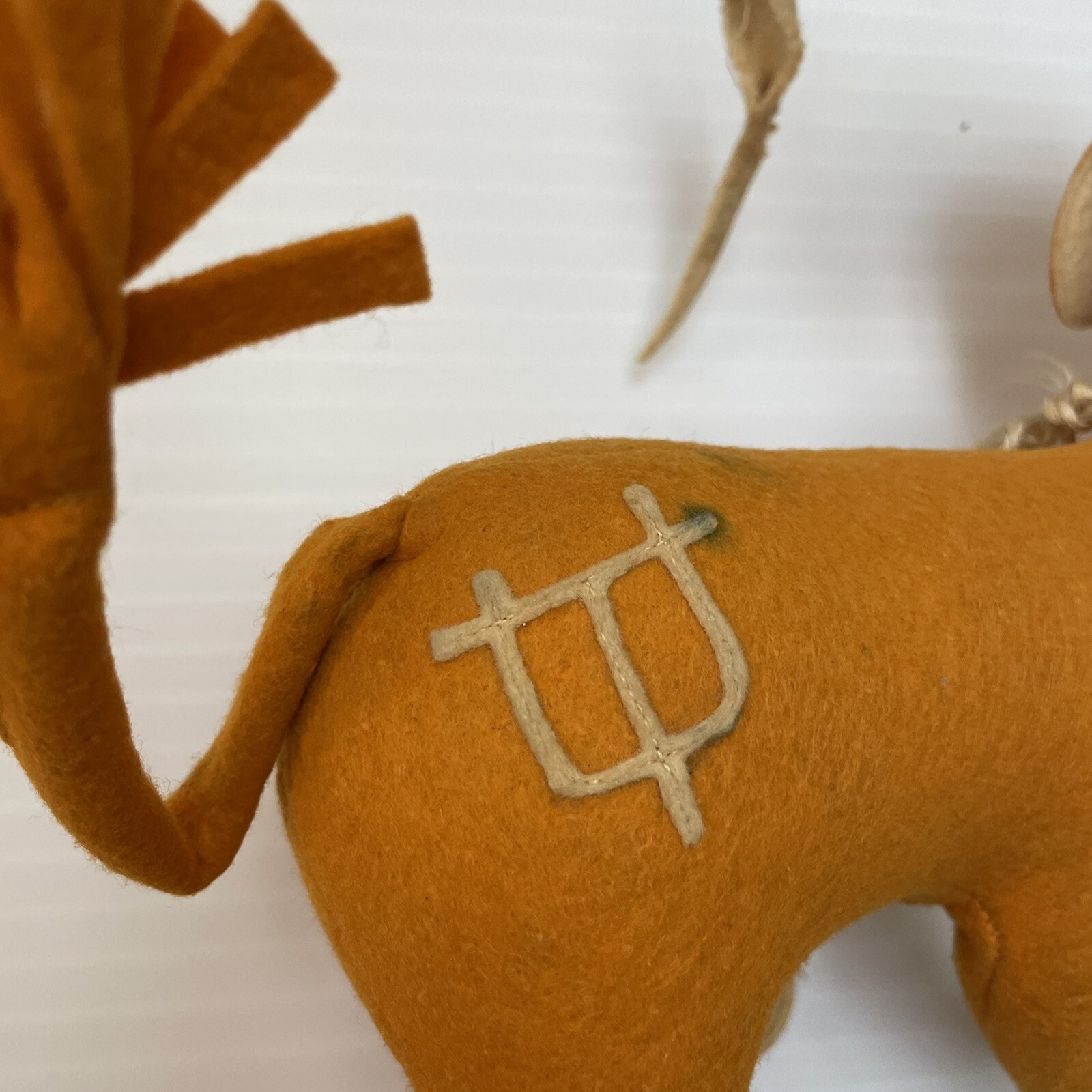 UT Bevo Mascot Stuffed Animal Toy Plush Vintage University Of Texas ...