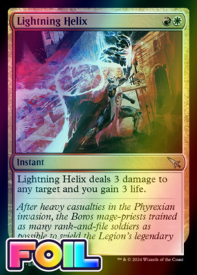 x1 Lightning Helix MKM MTG 218 FOIL UNCOMMON M/NM 1x | eBay