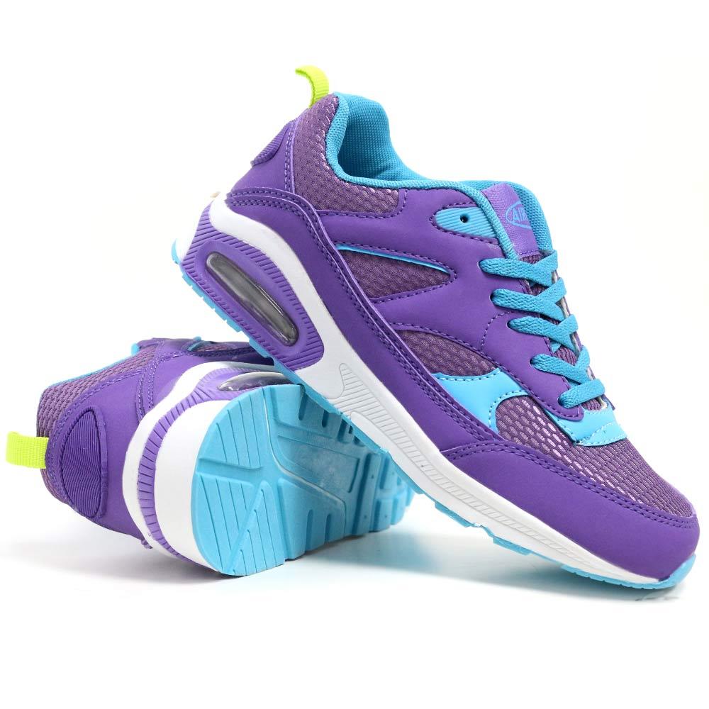 Ladies Running Trainers New Womens Shock Absorbing Fitness Gym Sports ...