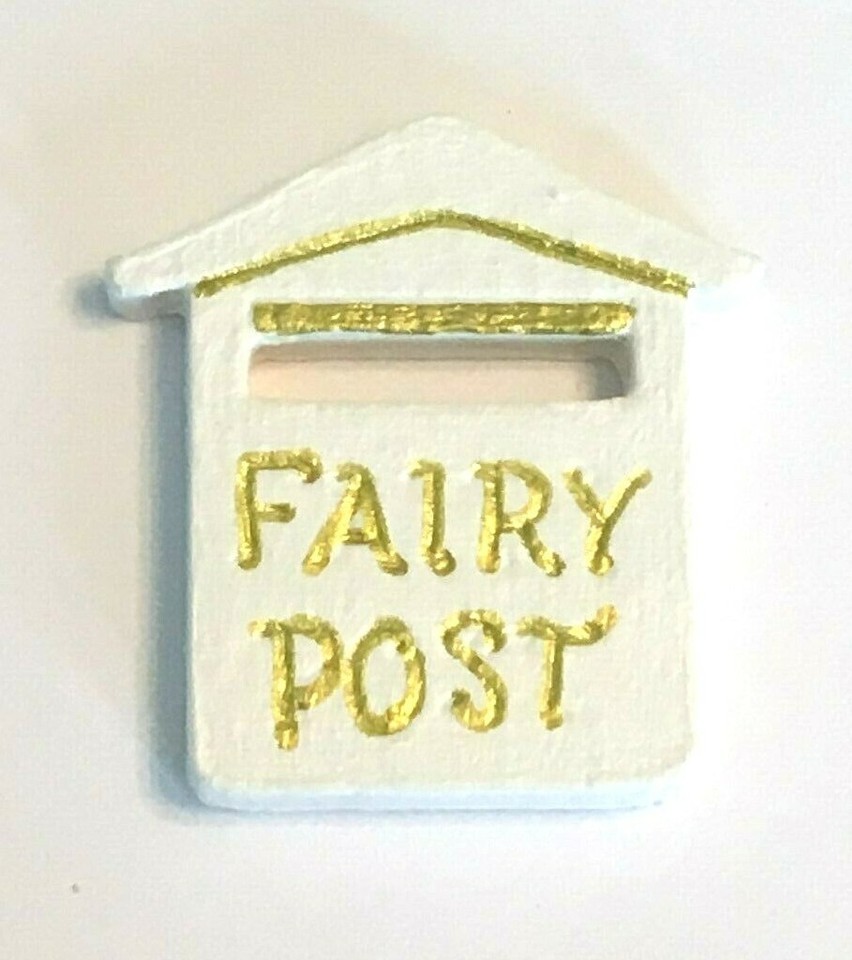 Wooden Fairy Post Postbox - Fairy Door Accessory - Fairy Garden | eBay UK