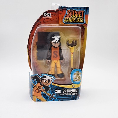 The Secret Saturdays Action Figure Zak Saturday with Cryptid Claw *NEW ...