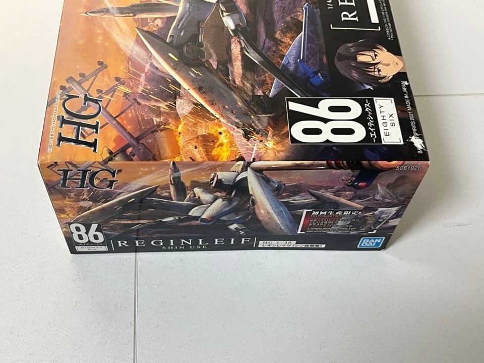 Bandai HG 86 Eighty Six Reginleif Shin Use 1/48 Plastic Model Kit Japan ...