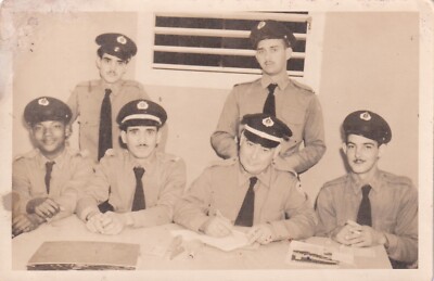 CUBAN MILITARY POLICE FORCE MEMBERS SIGNING DOCUMENTS CUBA 1950s VTG ...