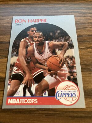 1990-91 NBA Hoops Ron Harper Los Angeles Clippers Guard #146 | eBay