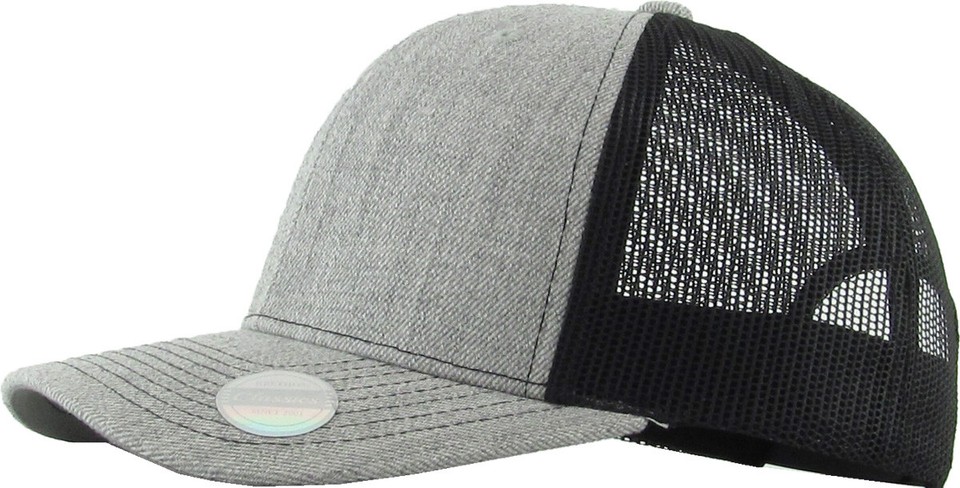 Classic 6 Panel Mesh Cotton Twill Trucker Cap Adjustable Snapaback Hat ...