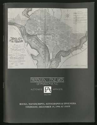 Freeman Fine Arts of Philadelphia Books Manuscripts Autographs ...