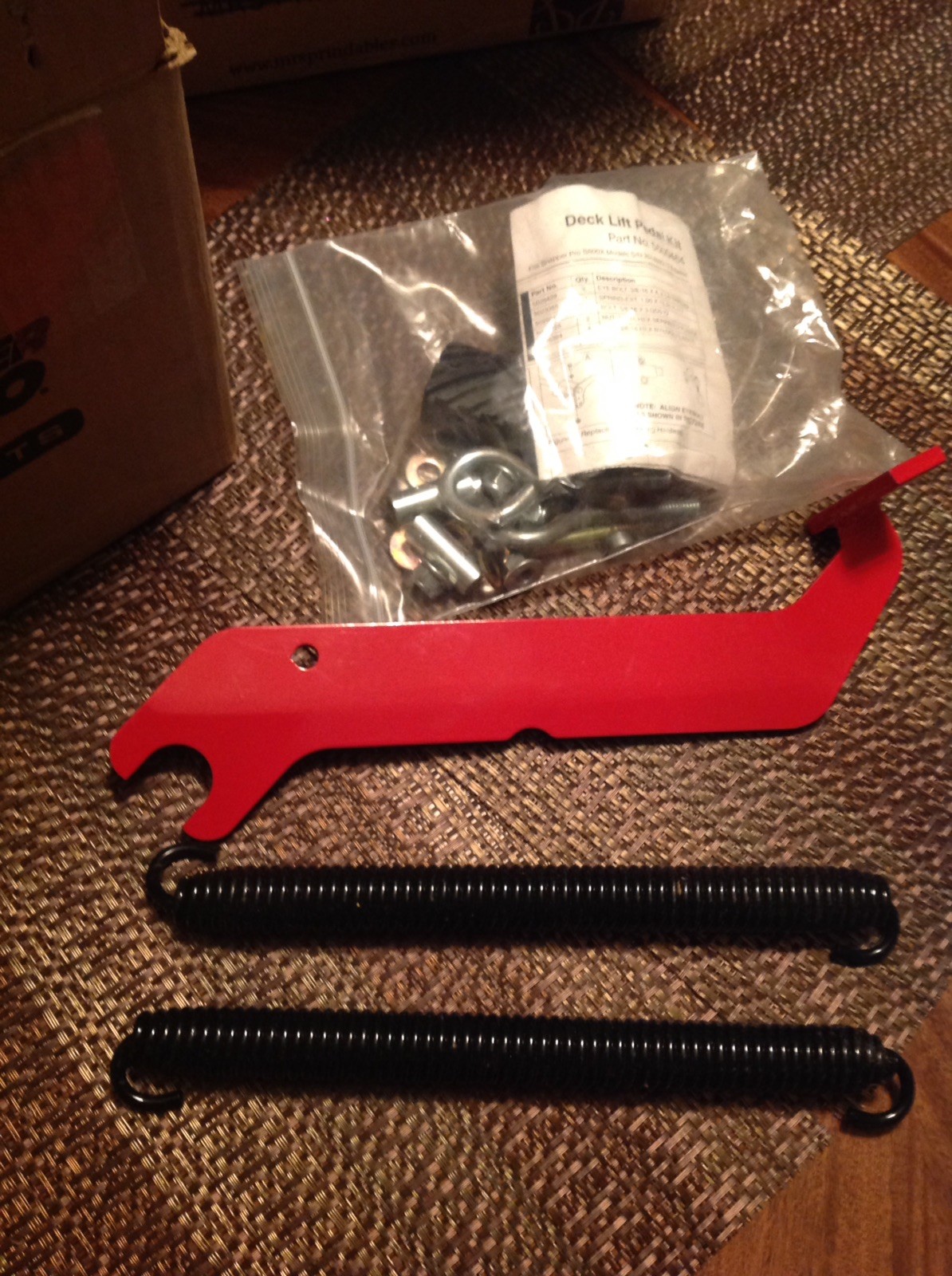 Genuine Ferris / Snapper Pro Deck Lift Pedal Kit S800X #5600464 | eBay