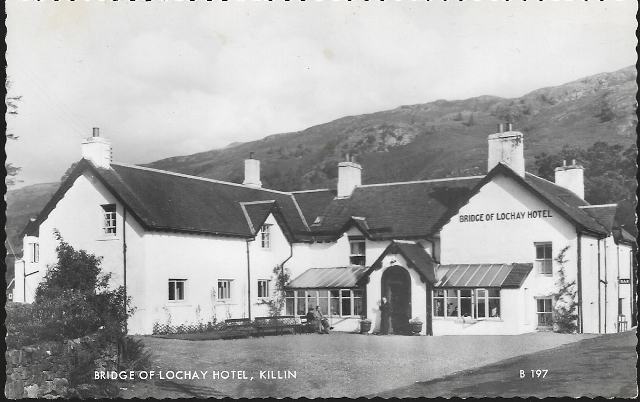 Killin, Stirling - Bridge of Lochy Hotel - RP postcard c.1950s | eBay.de