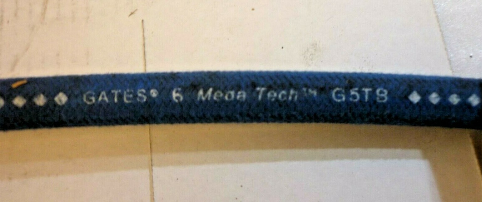 Gates 6 MegaTech Oil-Air Return Hose 3,000 PSI, pn G5TB | eBay