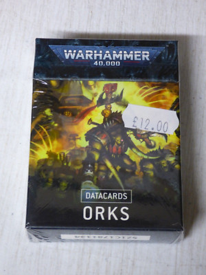 Datacards Orks - Warhammer 40k (P078) | eBay UK