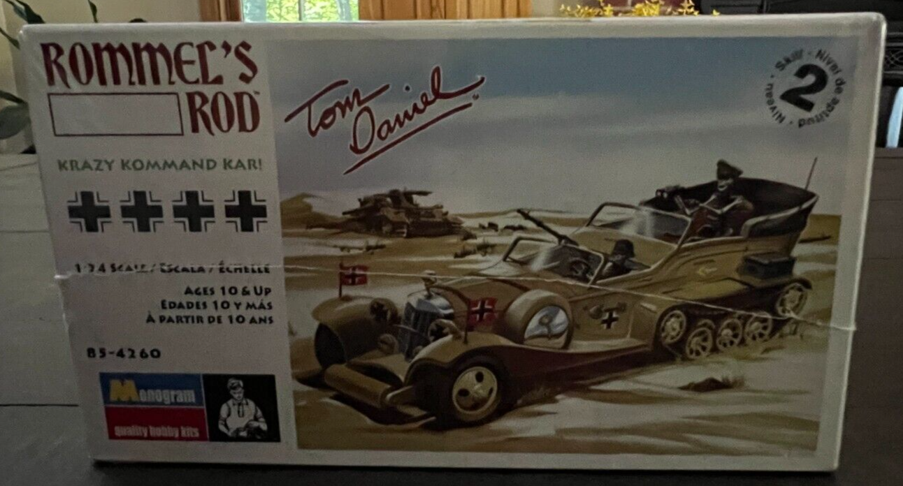 Monogram Rommel's Rod 1:24 scale model kit - Tom Daniel - new - factory ...