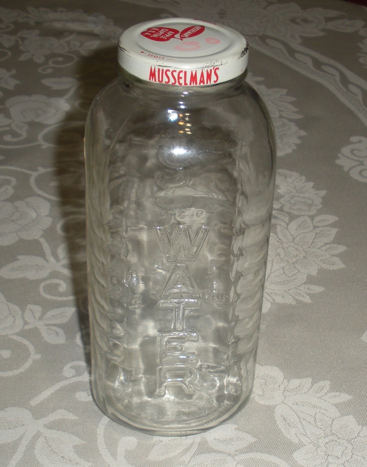 Vintage Musselman’s Apple Cider Vinegar glass jar 1 quart | eBay