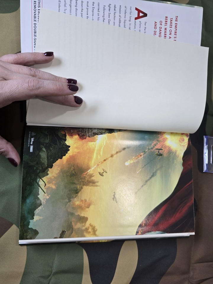 Star Wars Battlefront II: Inferno Squad Barnes & Noble HC w/ Poster ...