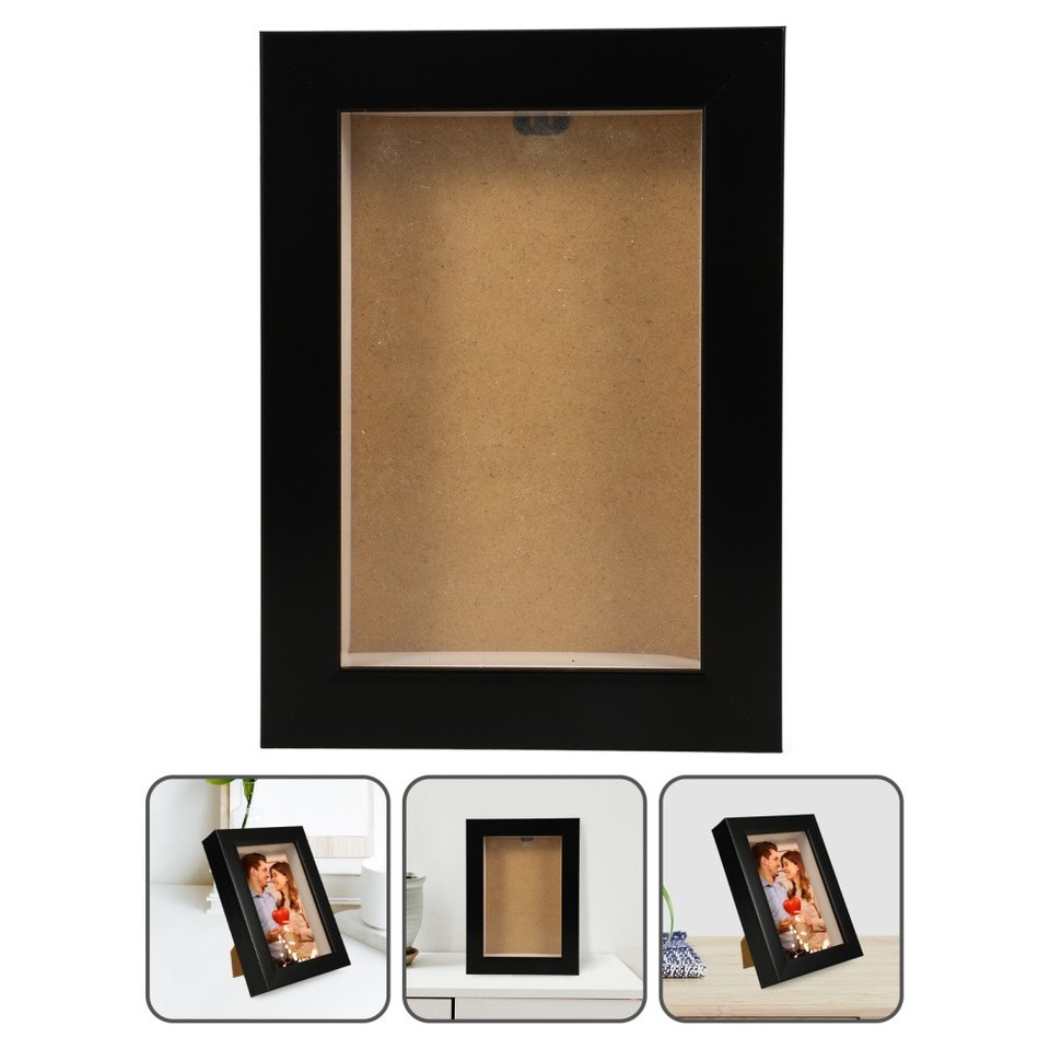 Wood Picture Frame Wooden Photo Frame Small Specimen Frame Picture ...