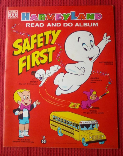 VTG HARVEYLAND READ & DO ALBUM SAFETY FIRST CASPER THE GHOST USA ...