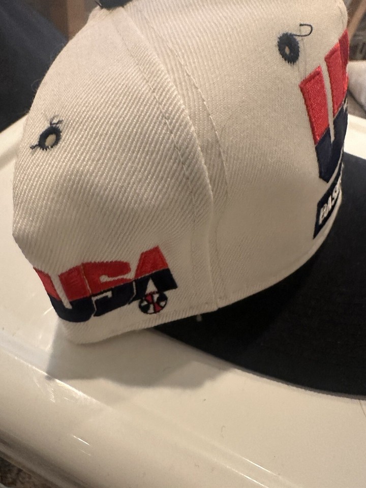 VTG 90s Sports Specialties USA Basketball Dream Team Snapback Hat Cap ...