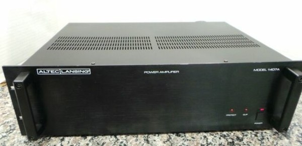 Altec Lansing 1407A 75 Watt Single-channel Power Amplifier for sale ...