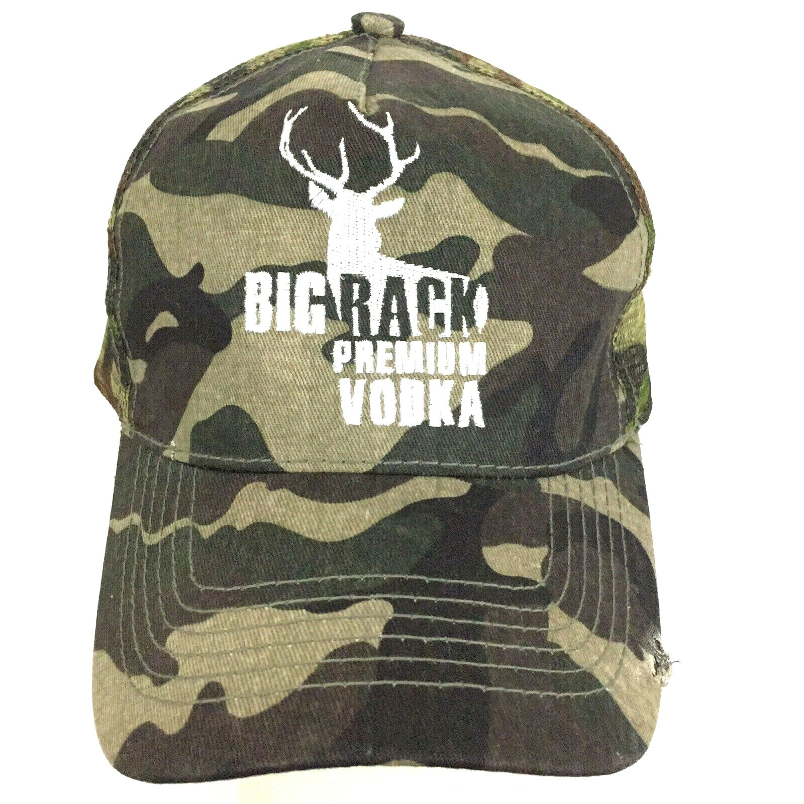 Big Rack Premium Vodka Cap Camouflage Deer Buck Logo … - Gem