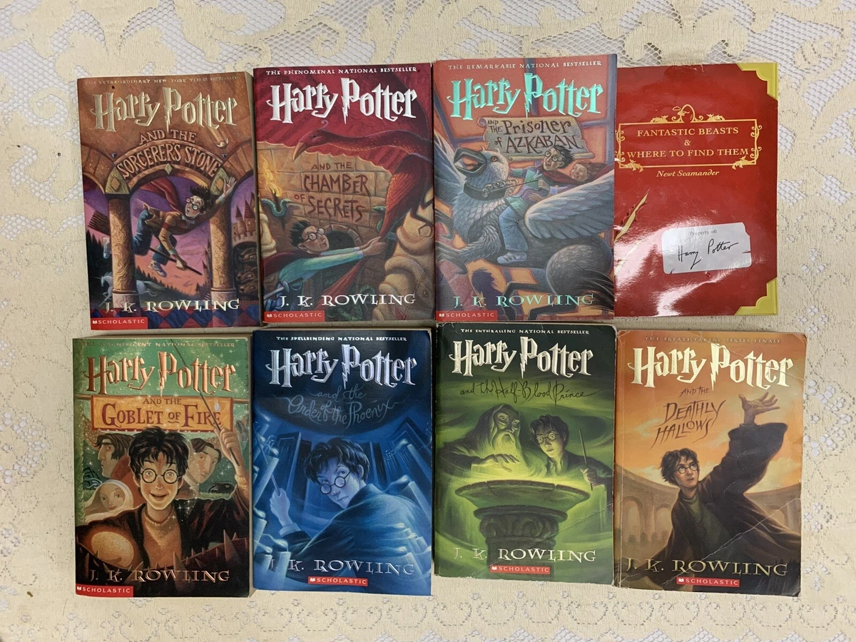 Harry Potter 8 Book Cover