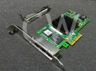 Dell X8DHT THGMP I350-T4 Quad-Ports Gigabit Eth. PCI-E x4 Server ...