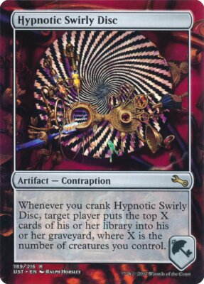 MTG Magic the Gathering Hypnotic Swirly Disc (189/288) Unstable NM | eBay