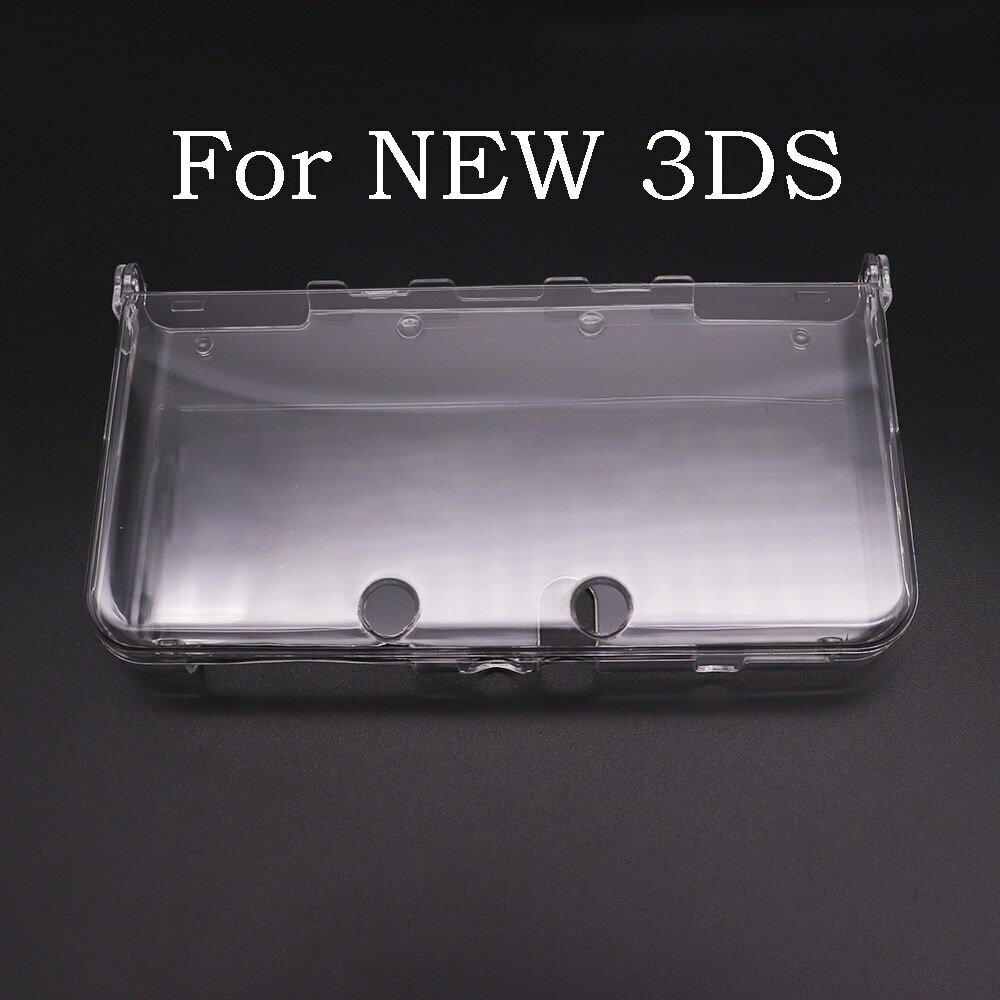 Clear Crystal Hard Shell Skin Transparent Case Cover For New 3DS / 3DS ...