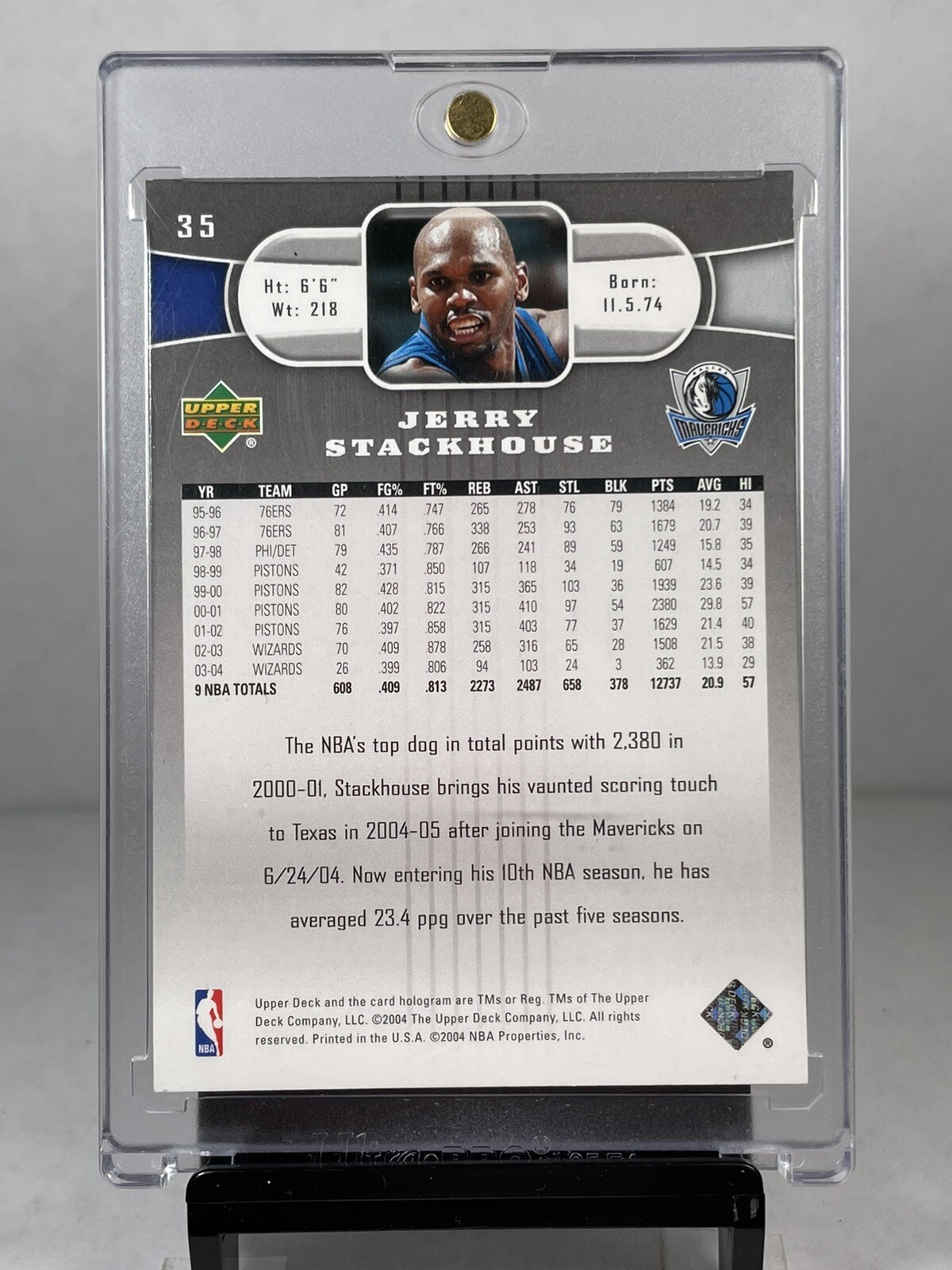 2004-05 Upper Deck - #35 Jerry Stackhouse for sale online | eBay