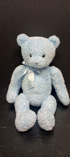 Vintage Baby Gund My First Teddy Plush Blue Teddy Bear Rare HTF | eBay