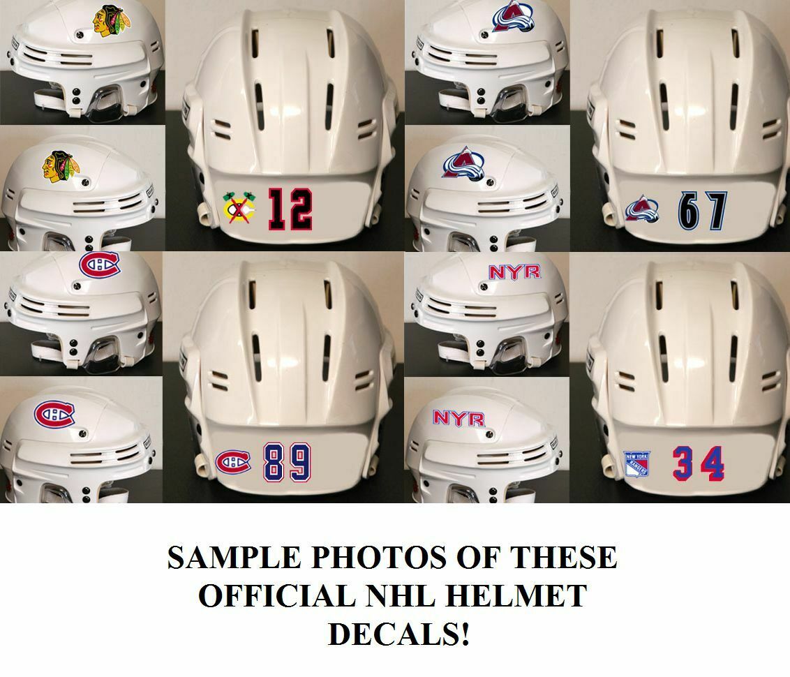Hockey Helmet Stickers Helmet Stickers