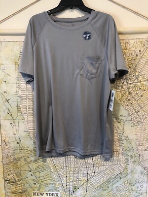 Trunks Gray Swim Top Light Gray Pocket Tshirt Tee Large Upf 50 + | eBay