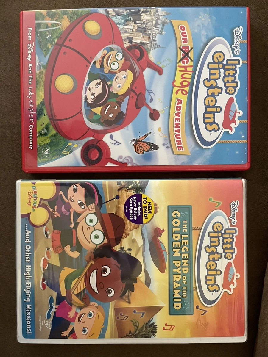 Little Einsteins The Legend Of The Golden Pyramid Dvd Menu