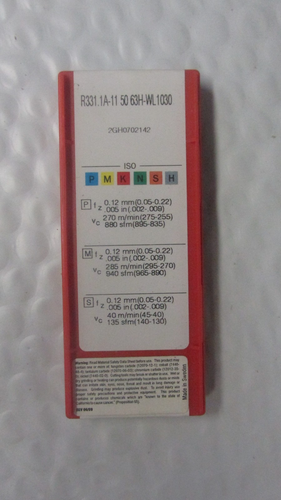 10 Sandvik R331.1A-11 50 63H-WL 1030 Carbide Inserts | eBay